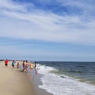 Gunnison Beach 🏖️ Fort Hancock, Nueva Jersey, Estados Unidos de América ...